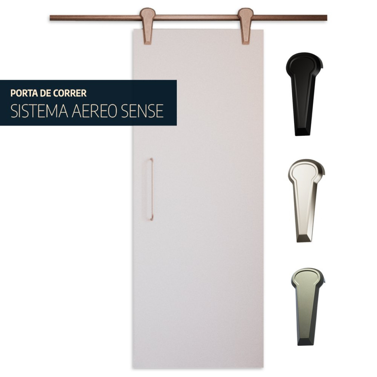 Porta de Correr com Sistema Aereo Sense - Portas de Correr - Portas ...